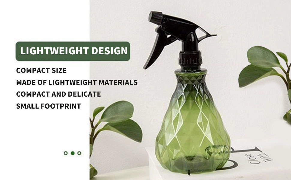 Amazon.com - wugongshan 2 Pcs Spray Bottles, 500 ml/17 oz Empty Water Spray Bottles, Plastic ...