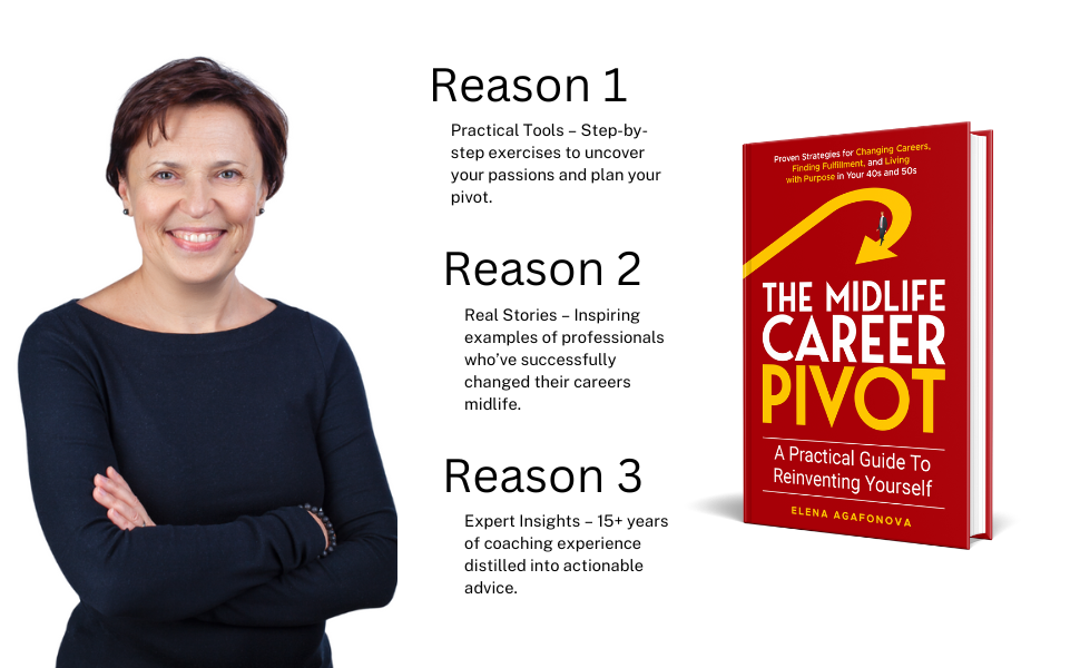 Amazon.com: The Midlife Career Pivot: A Practical Guide to Reinventing Yourself: Proven ...