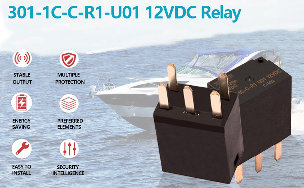 Amazon.com: 4 Pack 301-1C-C-R1-U01-12VDC Automotive Relay 301-1C-C 301-1C-C-R1 U01 Micro Relays ...