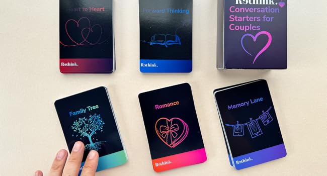 Amazon.com: QUOKKA Conversation Cards for Couples Game - Know Me Better Questions for Couples ...