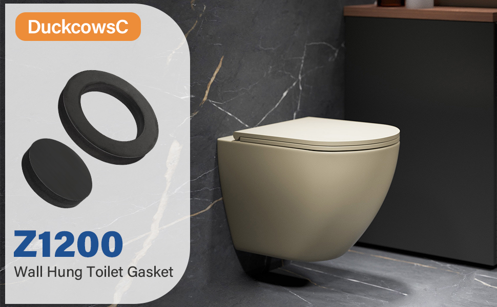 Amazon.com: Neoprene Toilet Gasket, Z1200 Neo-Seal Closet Gasket Kit Toilet Seal for Wall ...