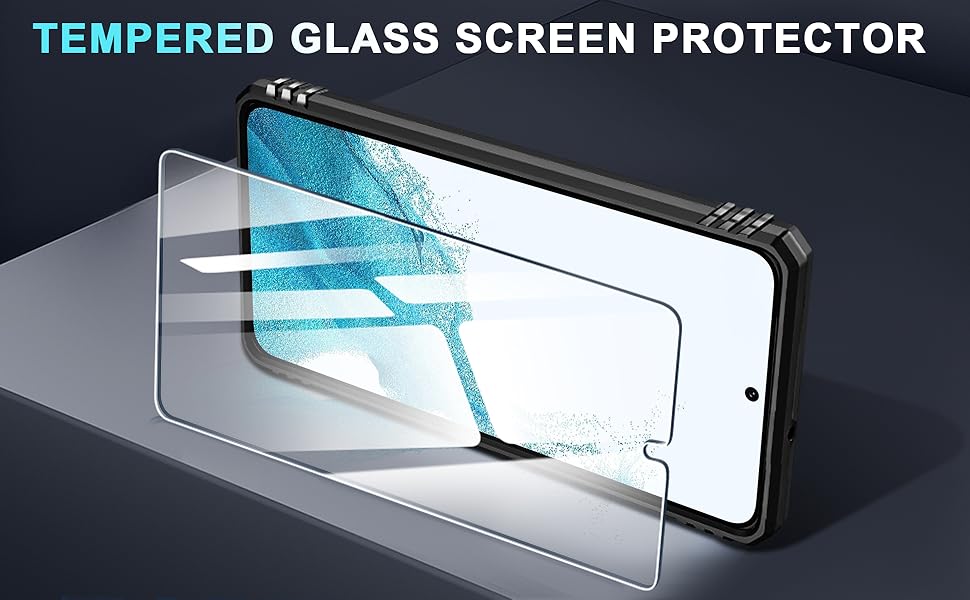 Amazon.com: DEERLAMN Case for Samsung Galaxy S23+ Plus with Slide Camera Cover+Screen Protector ...