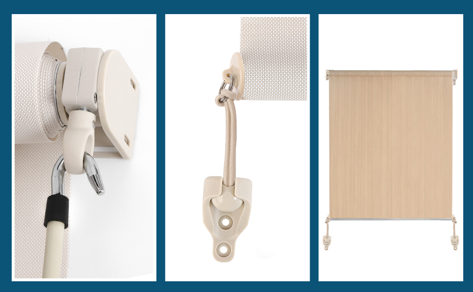 Amazon.com: [Enmpnornb] Roller Shade Hardware coolaroo Replacement Parts Bungee Cords with Balls ...