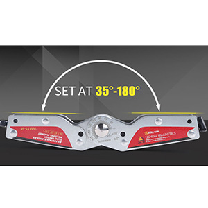 Adjustable Angles Dual Switch Welding Magnet On/Off Neodymium Magnetic Clamp 15-210 Degree WM11 ...