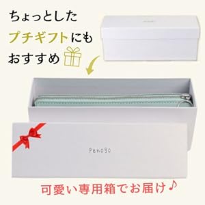 Amazon.co.jp: 【文具のとびら掲載】 penogo 筆箱 シンプル ペンケース スリム おしゃれ 大人 女性 YKKファスナー コンパクト (ブルーグリーン) : 文房具・オフィス用品