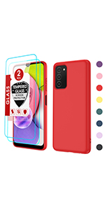 Amazon.com: LeYi for Samsung Galaxy AO3S Phone Case: A03S Case with [2 Pack] Tempered Glass ...