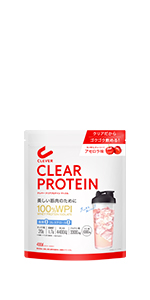 Amazon | クレバー クリアプロテイン [WPI100%] マッスル マスカット味 400g [脂質ゼロ・コレステロールゼロ] | クレバー | ドラッグストア