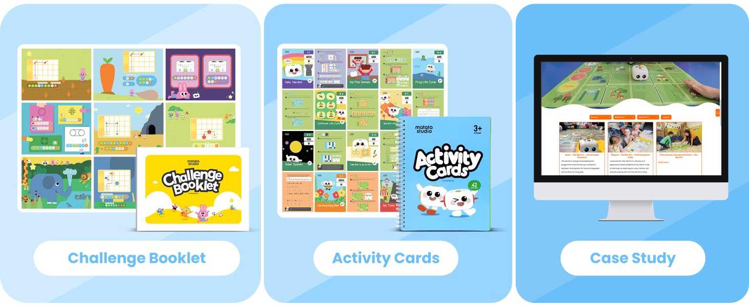 Amazon.com: MatataStudio Tale-bot Pro Classroom Set Coding Robot for ...