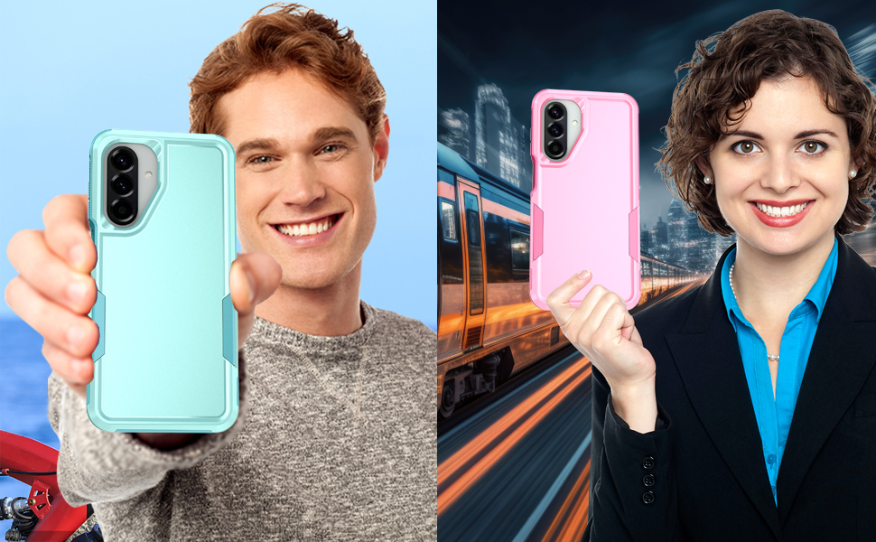 Amazon.com: PhuLok Compatible with Samsung Galaxy A26 5G Case with HD Screen Protector, Heavy ...