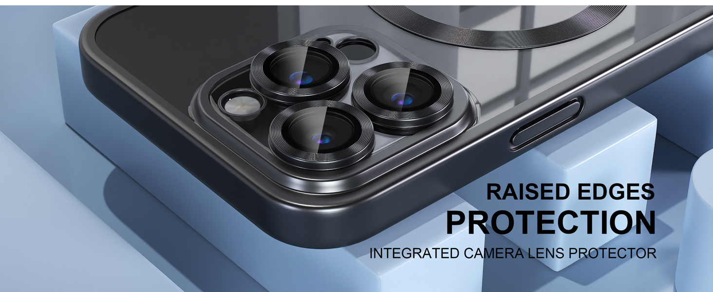 Amazon.com: Misea Magnetic for iPhone 15 Pro Max Case [Never Yellowing] [Military Grade Drop ...