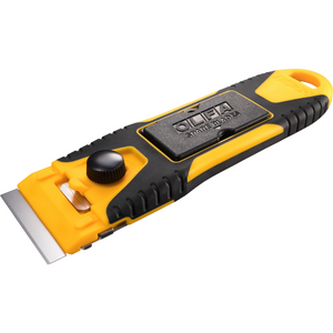 OLFA 40mm Mini Razor Scraper (GSR-2) - Stainless Steel Tool With 6 Blades & Reinforced Handle ...