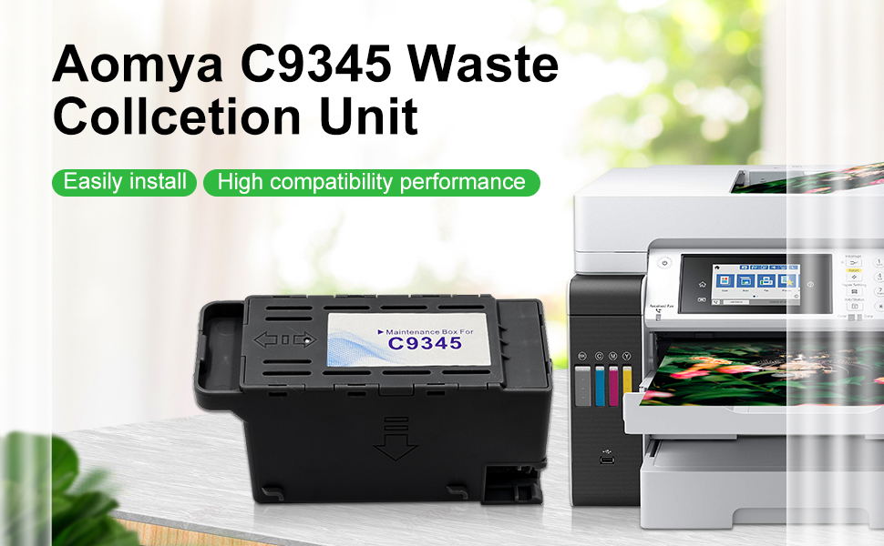 Amazon.com: C9345 Ink Maintenance Box Compatible with Ecotank ET-8550 ET-5880 ET-5850 ET-5800 ET ...