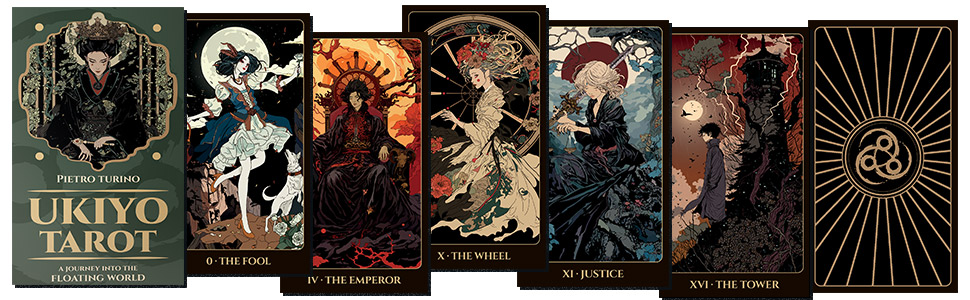 Ukiyo Tarot: Turino, Pietro: 9780738781648: Amazon.com: Books