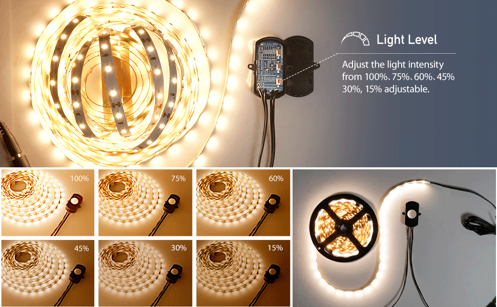 SENSKY BS010BB DC 12V/24V 3A Mini Dimmable Pir Motion Sensor Switch ...