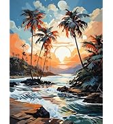 Viart Malen nach Zahlen Landschaft-Malen nach Zahlen Erwachsene, Bücherregal Paint by Numbers ...