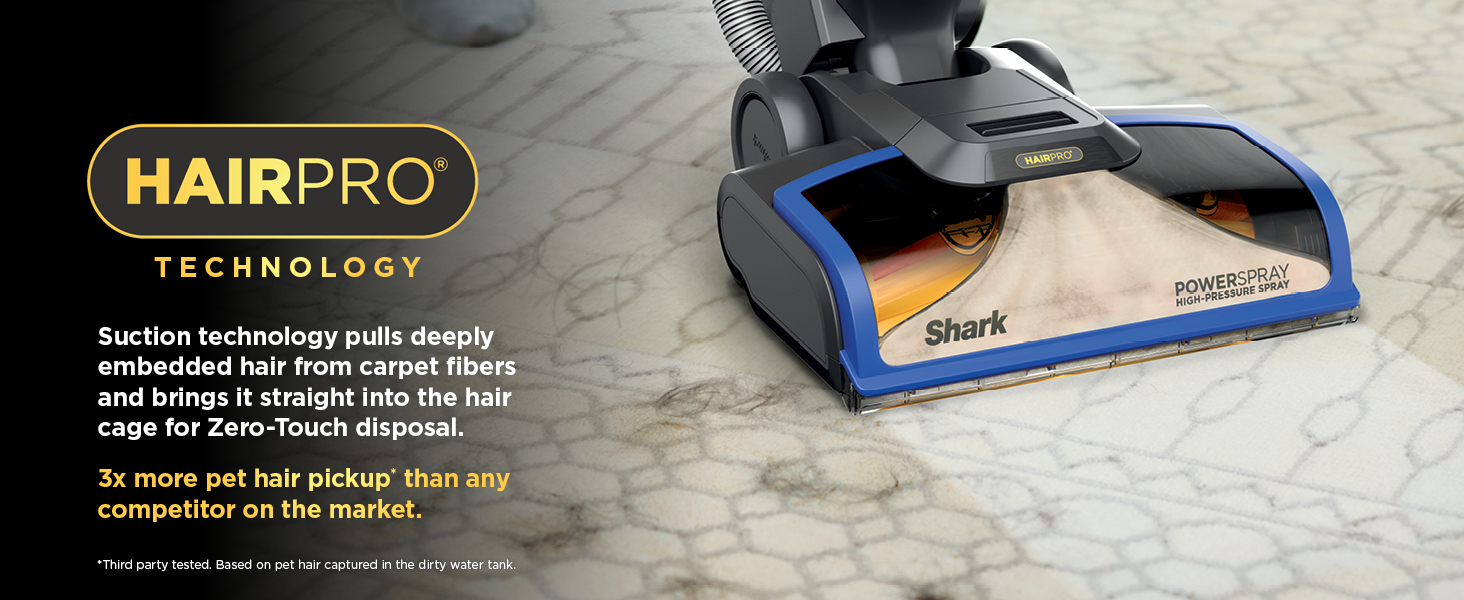 Amazon.com - Shark CarpetXpert HairPro Upright Carpet, Area Rug ...