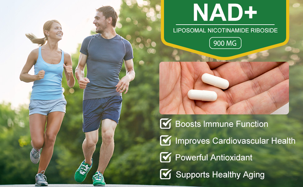Amazon.com: NAD Supplement,NAD Nicotinamide Riboside 900,NAD Supplement 900mg Pure Organic,NAD ...