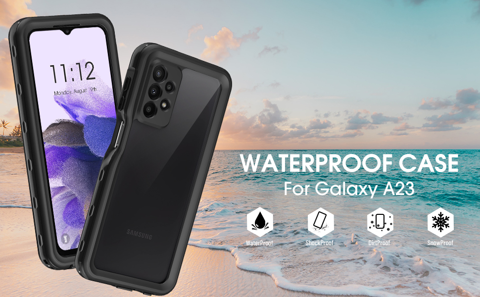 T-Bee Compatible with Samsung Galaxy A23 5g Phone Case with Built-in Screen Protector,Full Body ...