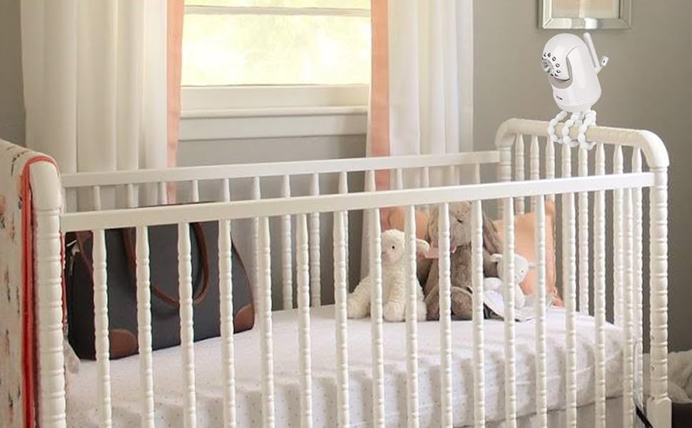 Amazon.com: Tripod Baby Monitor Mount Compatible with Infant Optics DXR-8 and DXR-8 Pro Baby ...