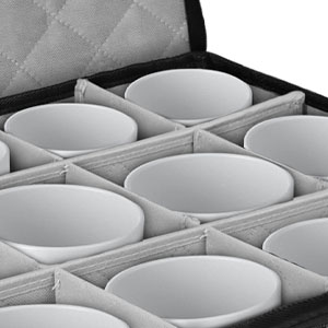 Amazon.com: BOHEMIABY Coffee Cup Storage Organizer, Mug Boxes with ...