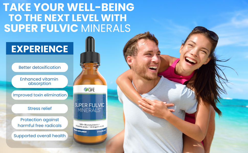 Amazon.com: Super Fulvic Minerals: Herbal Detox - 2 oz. | 128 Servings. Nutrient-Rich Formula ...