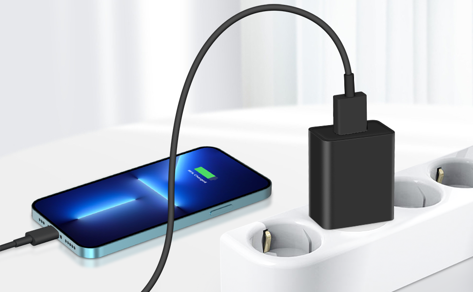 MatauMahi 5V1A USB Ladegerät und Micro-USB-Kabel, 5W USB Netzteil mit Ladekabel, USB Stecker ...