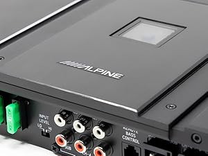 Amazon.com: Alpine Status HDA-V90 Hi-Res 5-Channel Amplifier, 75W x 4 + 300W x 1 @ 4-Ohm, 100W x ...