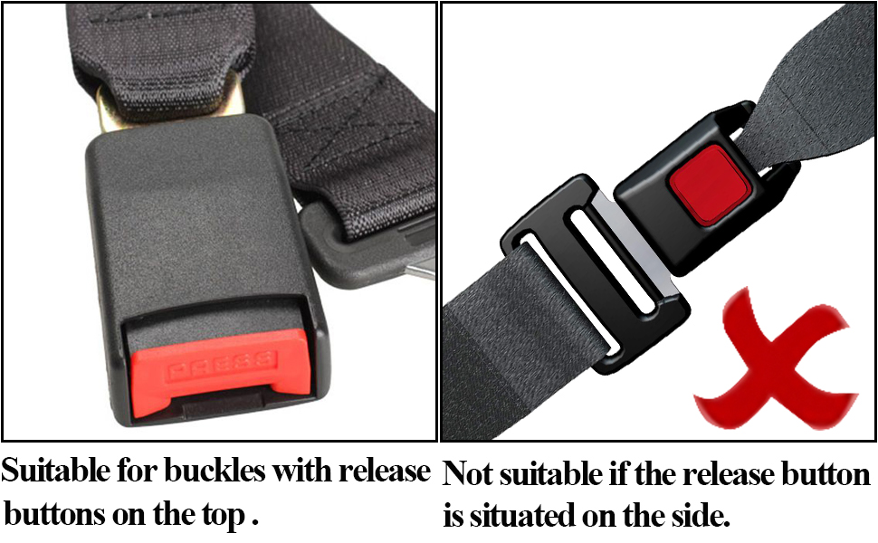 Car Seatbelt Buckle Guard, Child Seat Belt Lock Seatbelt Buckle Cover Seat Belt Lock Cover Black ...