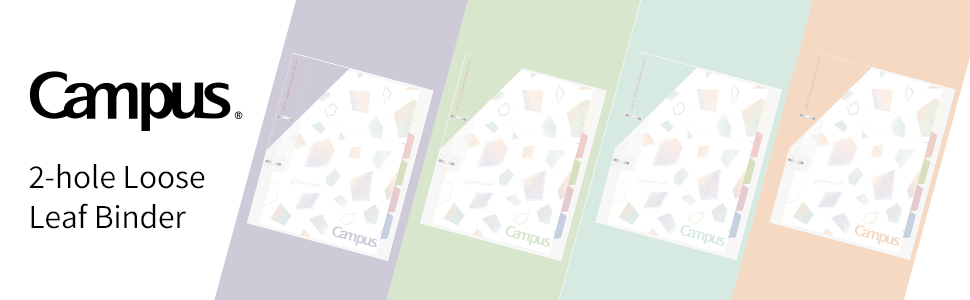 Amazon.com : Kokuyo Campus Refillable Notebook, B5 Slim 2 Ring Binder Notebook with with 5 ...