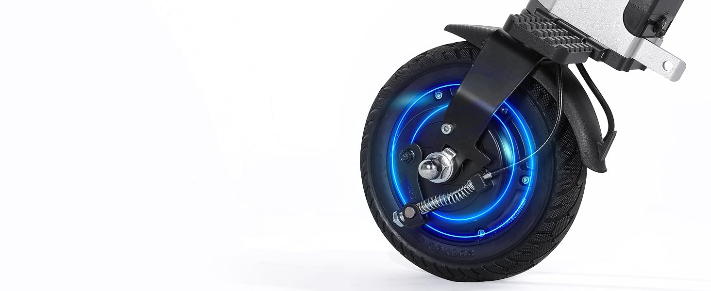 TopMate ES33 Powered Mobility Scooter 3 Wheels Foldable Trike with Seat for Adults, Lightweight ...