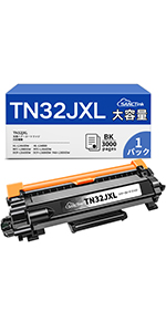 Amazon.co.jp: 【SANCTink】 TN32JXL トナー 互換 大容量 ブラック 対応型番 ブラザー (Brother) HL-L2460DW MFC-L2880DW MFC ...