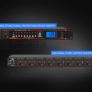 Amazon.com: Micfuns Pro Audio 10 Outlet Power Conditioner,8 Independent Switch Conditioner ...