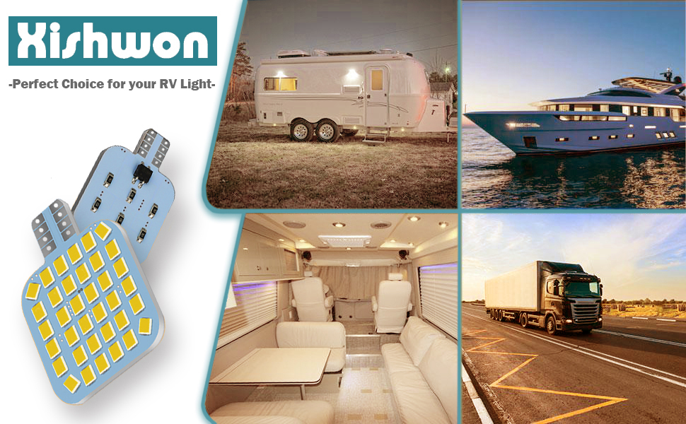 Amazon.com: 10PCS T10 921 922 912 194 RV Interior LED Light Bulbs, Super Bright LED Bulbs ...