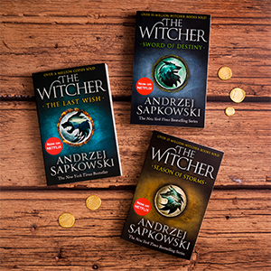 Witcher Series by Andrzej Sapkowski 8 Books Collection Set NETFLIX (The Last Wish, Sword of ...
