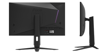 Amazon | Pixio PX277 PRO ゲーミングモニター 27インチ WQHD IPS 165Hz 1ms USB Type-C 高さ調整 縦横回転 スピーカー内蔵 2年保証 ...