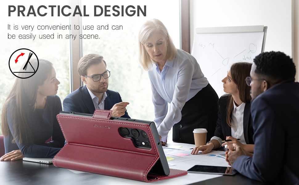 Amazon.com: SINIANL Galaxy S22 Ultra Case Wallet with RFID Blocking, Card Holder, Kickstand ...