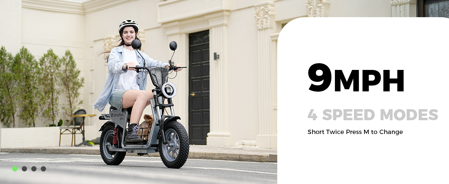 isinwheel H7Pro Electric Scooter Adults, 1200W E Scooter with Seat, 16'' Snow Tire Scooter 60KM ...