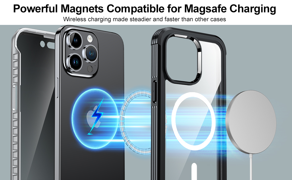 Amazon.com: Bestcellcase Compatible with iPhone 15 Pro Max Case, [Built-in Privacy Screen ...