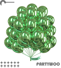 Amazon.com: PartyWoo Lime Green Balloons, 140 pcs Lime Balloons Different Sizes Pack of 18 Inch ...
