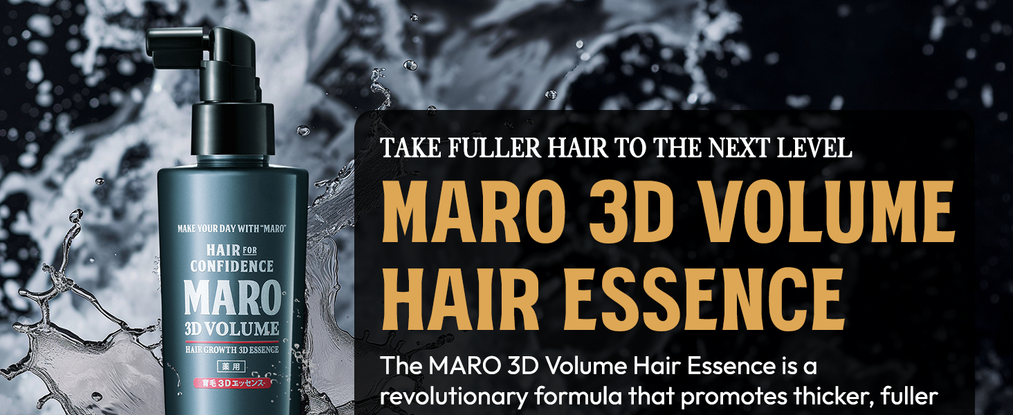 Amazon.com : MARO 3D Volume Hair Growth 3D Essence Weightless Leave-In Conditioning Spray ...