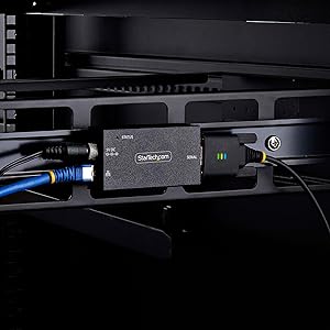 Amazon.co.jp: StarTech.com シリアル変換デバイスサーバー／1ポート／RS-232C - イーサネット接続／DB9 ネットワーク変換アダプター I13-SERIAL ...