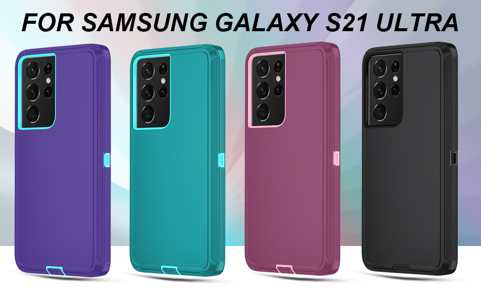 Amazon.com: ONOLA Phone Case for Samsung Galaxy S21 Ultra Case with HD Screen Protector, Heavy ...