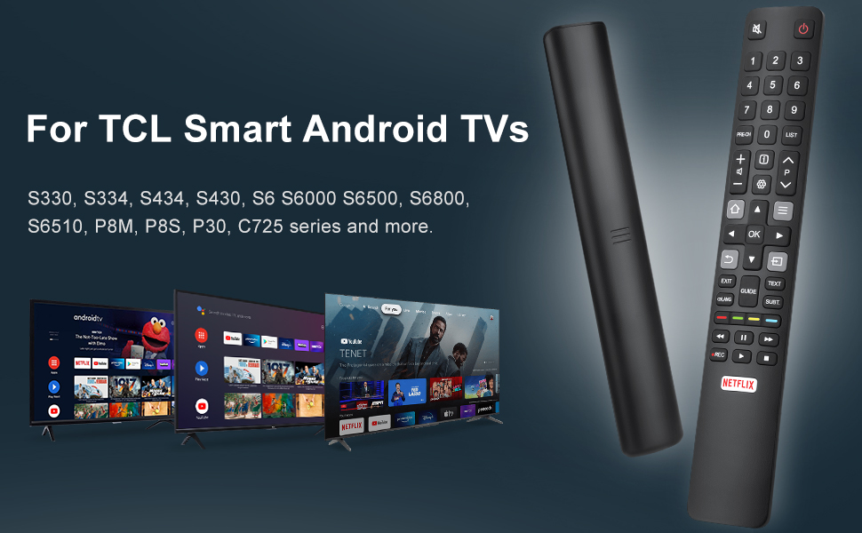 Universal Remote Control RC802N for TCL FFALCON LED 4K UHD HDR Smart ...