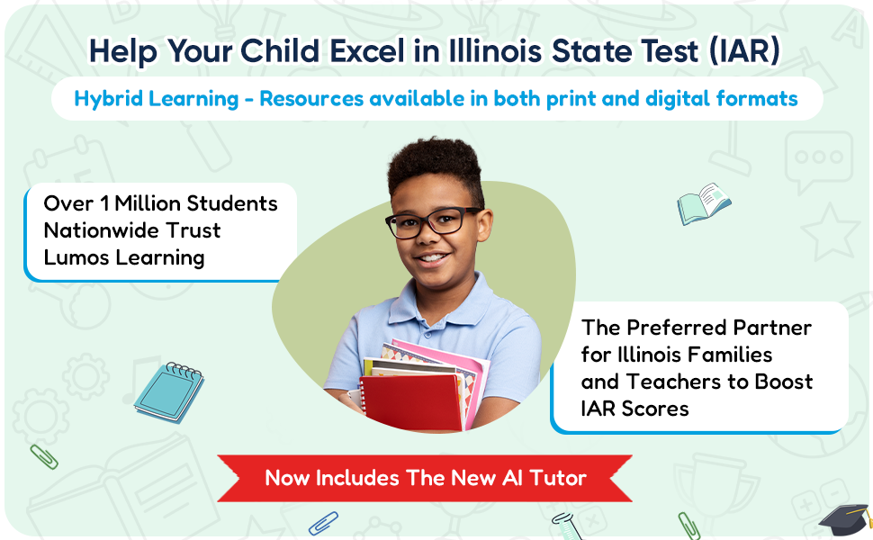 Illinois Assessment of Readiness (IAR) Test Practice: Grade 6 English ...