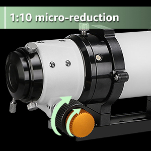 Amazon.com : SVBONY SV503 Telescope 70ED, Bundle with SV188P Dielectric Mirror Star Diagonal ...