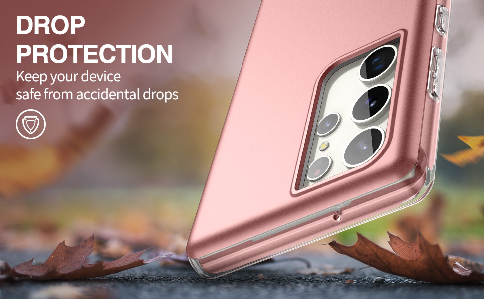 Amazon.com: SURITCH for Samsung Galaxy S23 Ultra Case, [Built-in Screen Protector] [Dual-Layer ...