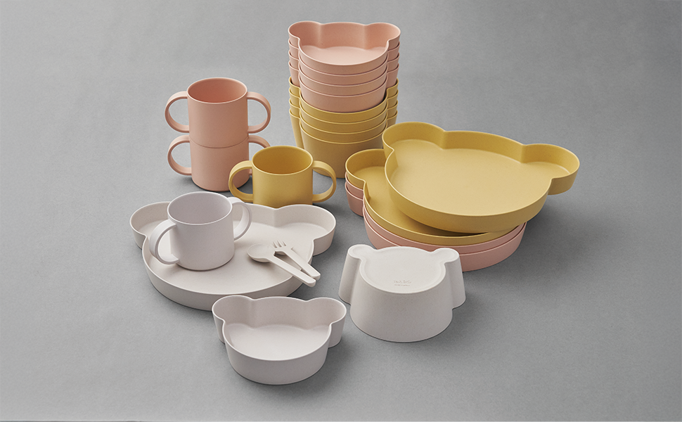 Amazon｜tak BIO KIDS DISH bowl bear M タック ビオ キッズディッシュ ボウル ベア M コーラル JTN-2131-CR｜子ども用ボウル オンライン通販