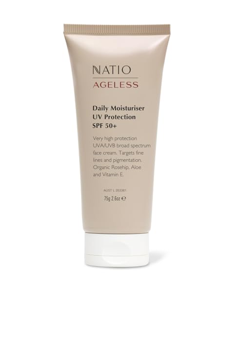 Natio Australia Aromatherapy Daily Defence Face Moisturiser SPF 50+ 100ml - Daily Face Lotion ...