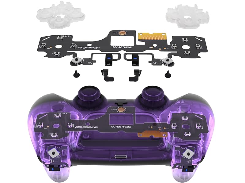 Extremerate Light Version Whole Clicky Kit For Ps5 Controller Bdm 040 Shoulder Face