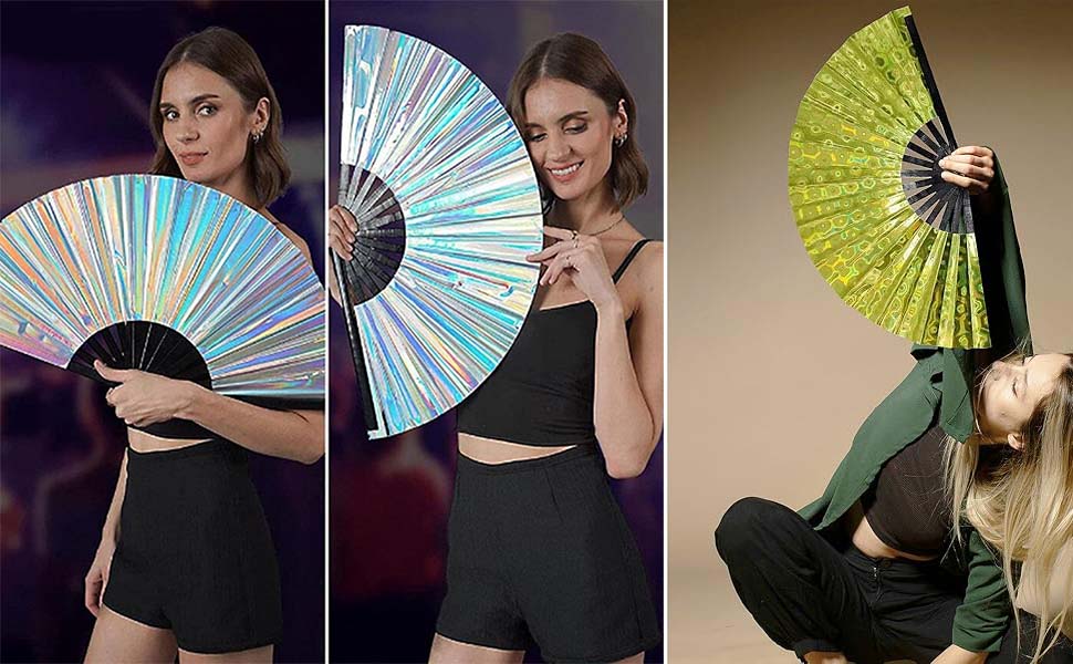 Amazon.com: XANKEL Boots on The Ground Hand Fan, Line Dance Popping Fan, Clacking Fans for Line ...